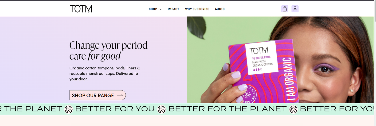 Healthier Periods Start Here: Choose TOTM’s Organic, Eco-Friendly Care ...